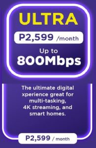 CONVERGE SUPER FIBERX 3 Plans WIFI-6 powered Access up to 54 Channels ...